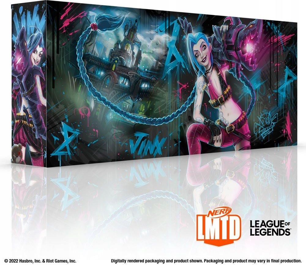 Hasbro Nerf Lmtd Jinx Fishbones Blaster League Of Legends F6382 - Ceny ...