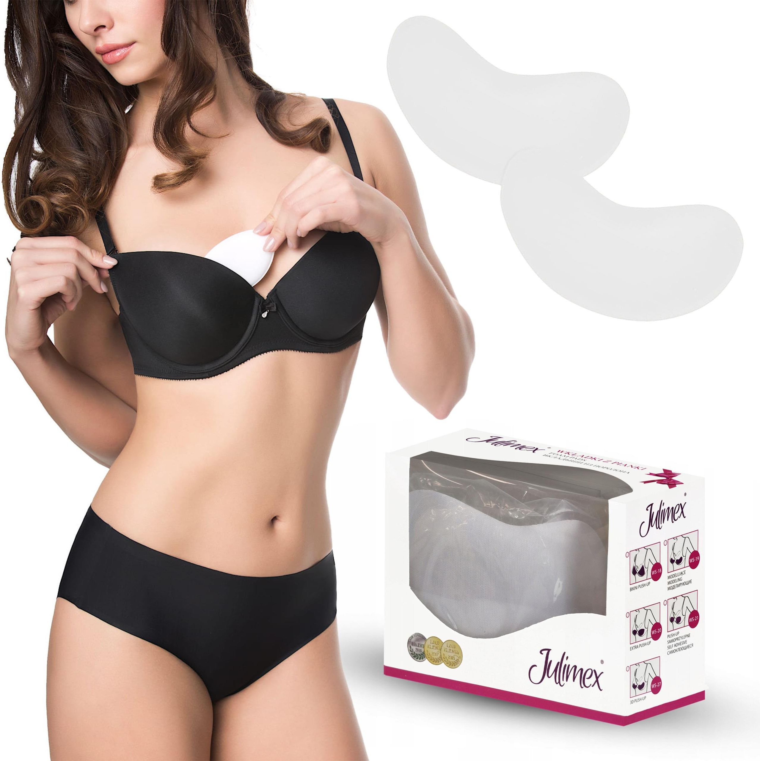 Białe Julimex Piankowe Wkładki Modelujące (WS-19) - Ceny i opinie - Ceneo.pl