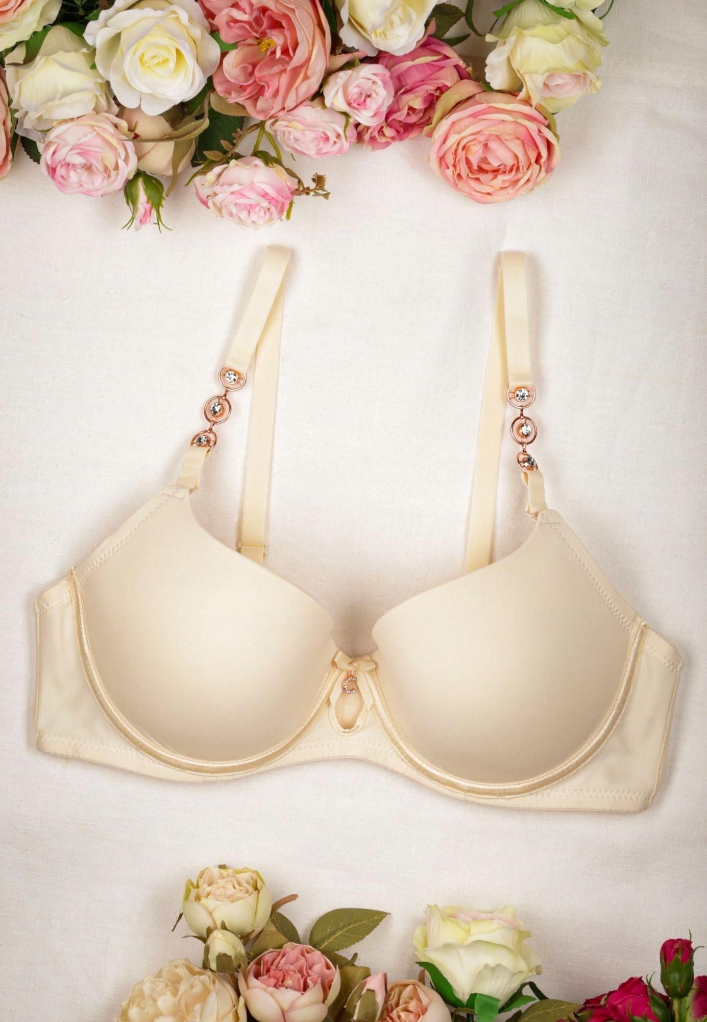 Born2Be Jasnobeżowy Biustonosz damski 95C Full Cup - Ceny i opinie ...