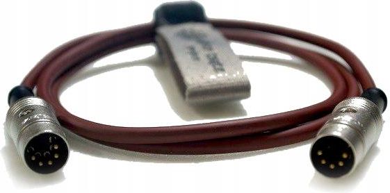 Kabel Din Sync 24/48 5-Pin Din Męski Do 5-Pin Din Męski Van Damme ...