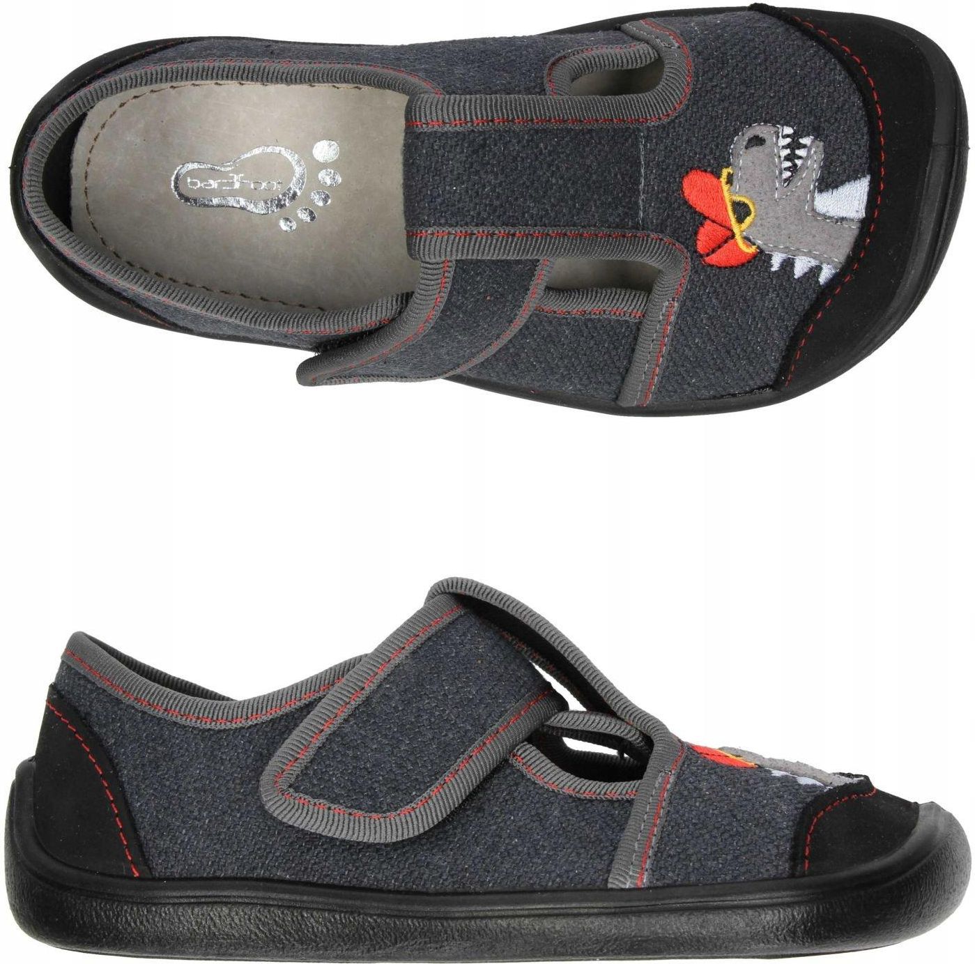 Kapcie 3F Barefoot Premium Dino 3BE3/18R 27 - Ceny i opinie - Ceneo.pl