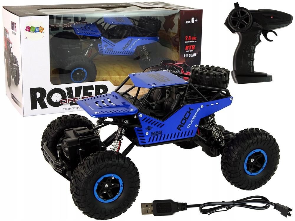 Leantoys Zdalnie Sterowany Duży Samochód Terenowy Rc Auto Zabawka Dla ...