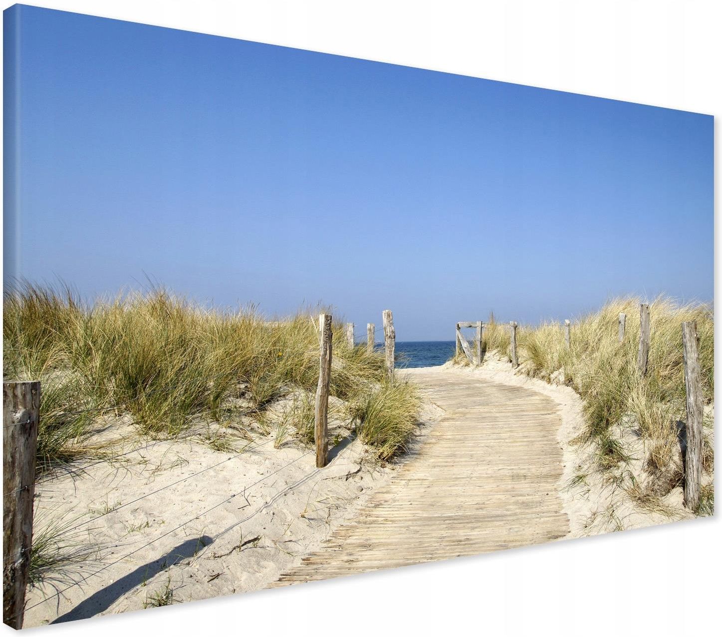 Printedwall Obraz na płótnie plaża morze wydmy Nowoczesny na ścianę 70x50 - Opinie i atrakcyjne ...