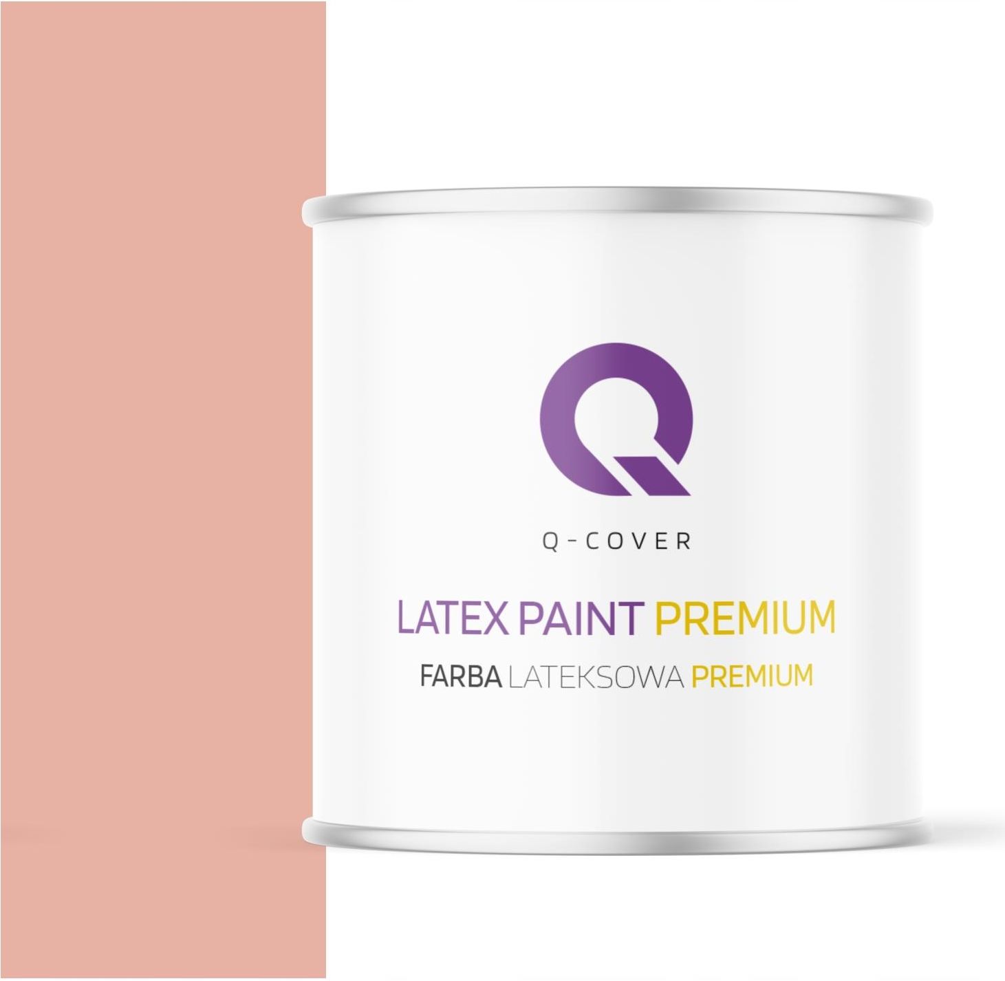 Farba Q-Cover Farba Lateksowa Plamoodporna Łososiowy Jasny Łosoś Głęboki Mat 2L - Opinie i ceny ...