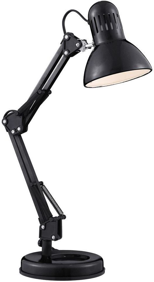 Lampa Searchlight Eu2429Bk Desk Partners Hobby Lampa Stołowa - Czarny ...