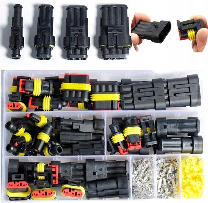 3F Quality Kostka Złącze Hermetyczne Wtyk Samochodowe 352 Złącza Kabla ...