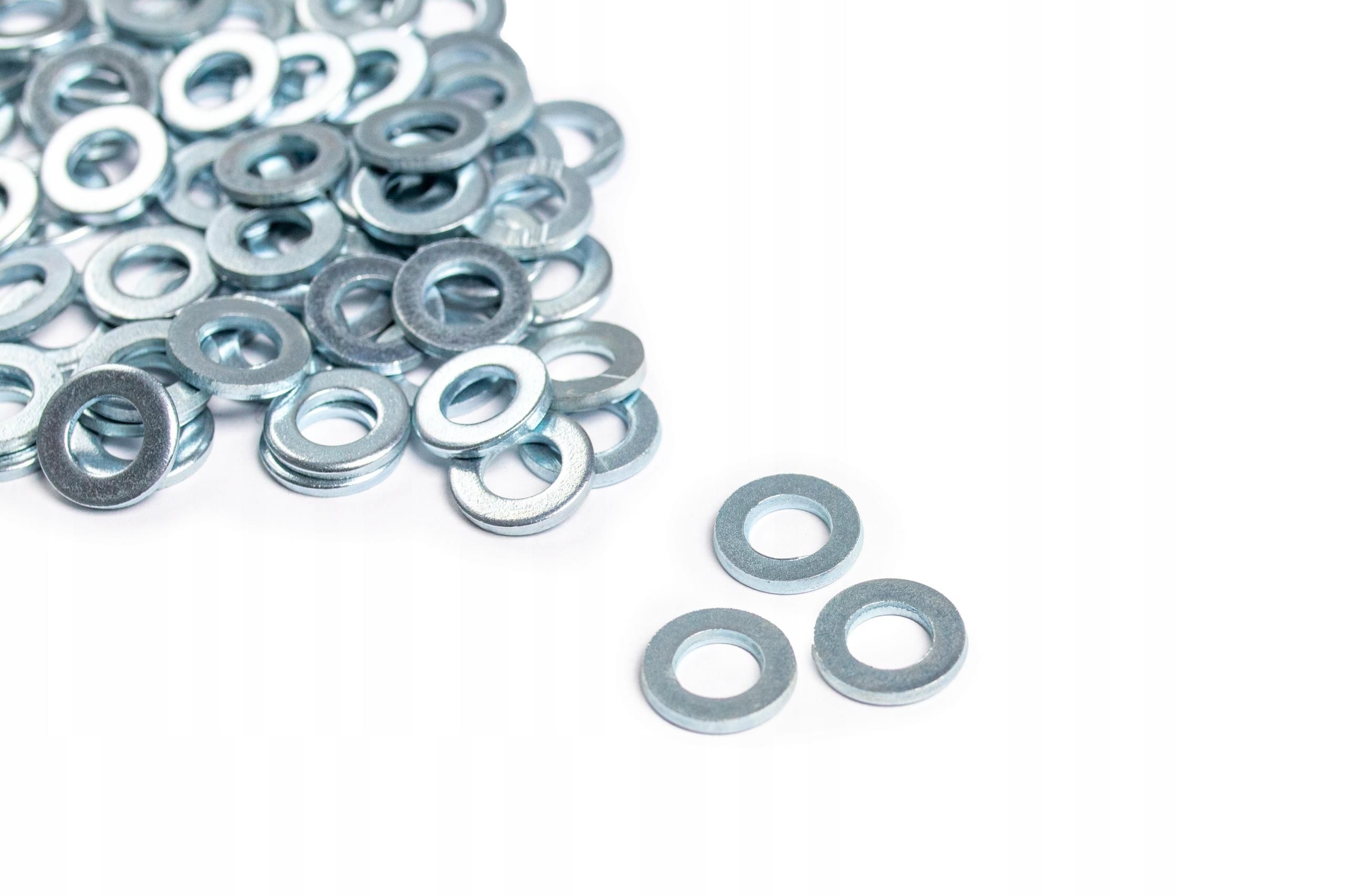 Marcopol Podkładka M24 Ocynkowana Płaska Okrągła Zgrubna Din125 1 Kg ...