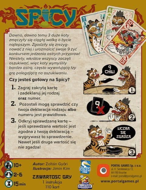 Portal Games Spicy - Ceny i opinie - Ceneo.pl