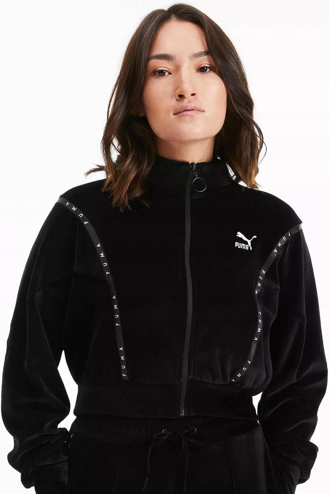 Bluza Damska Czarna Puma Cropped Velour Fz 34 Xs - Ceny i opinie - Ceneo.pl