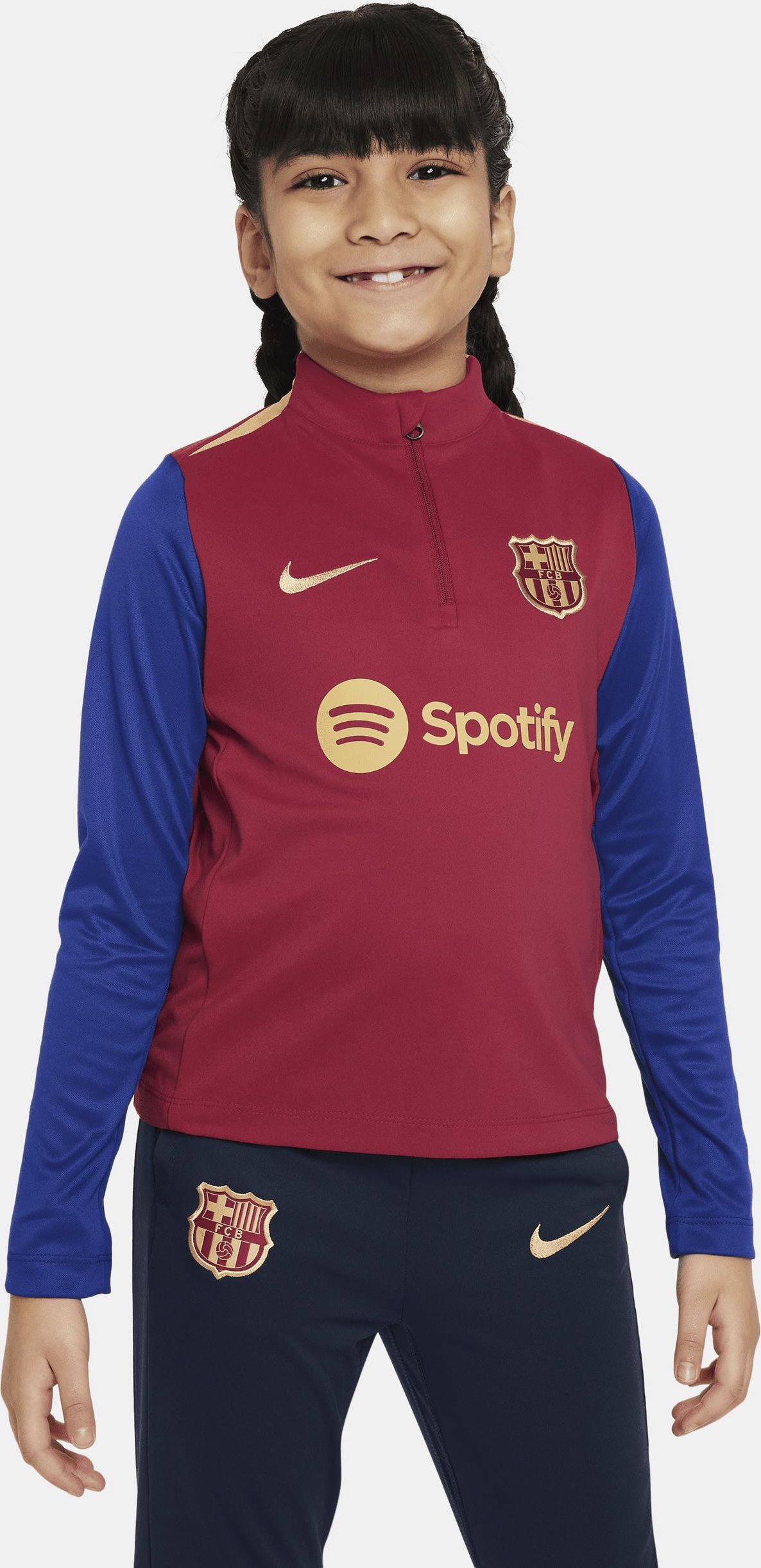 Treningowa Koszulka Piłkarska Dla Małych Dzieci Nike Dri-Fit Fc ...