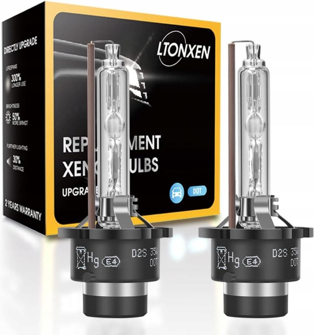 Amio Żarniki D2S Xenon Ksenonowe 8000K Homologacja Białe 2X - Opinie i ceny na Ceneo.pl