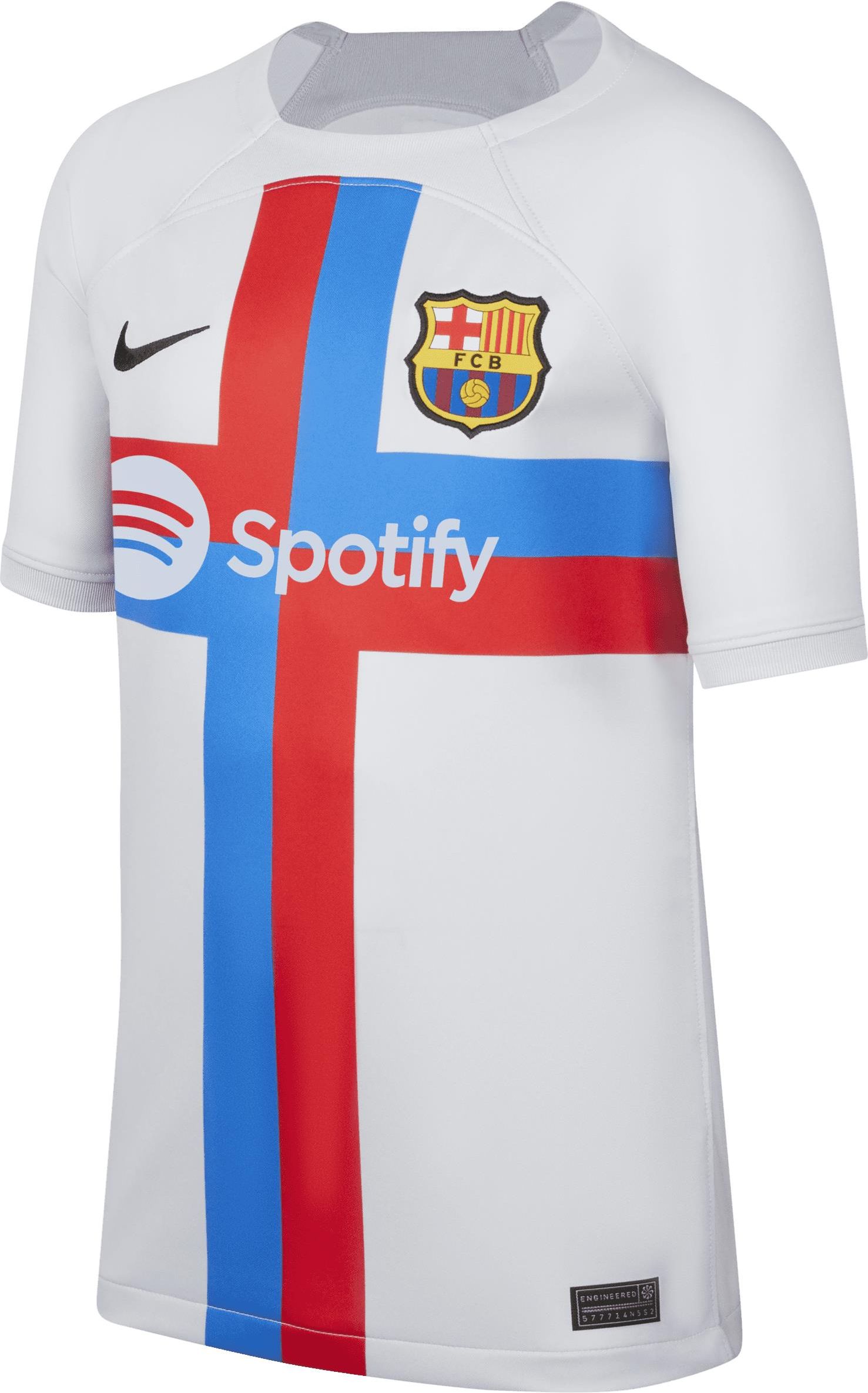 Koszulka Piłkarska Dla Dużych Dzieci Nike Dri-Fit Fc Barcelona 2022/23 ...