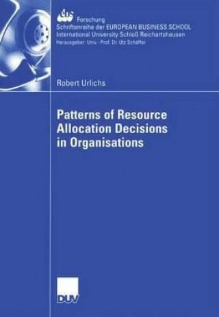 Patterns of Resource Allocation Decisions in Organisations - Literatura ...