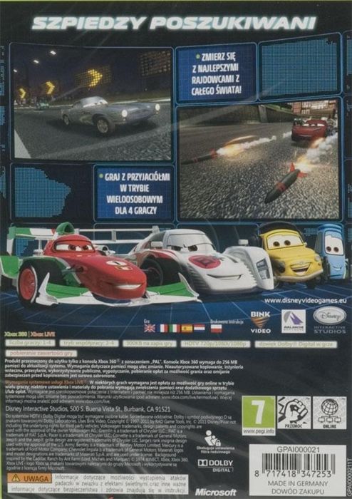 Auta 2 Classic (Gra Xbox 360) - Ceneo.pl