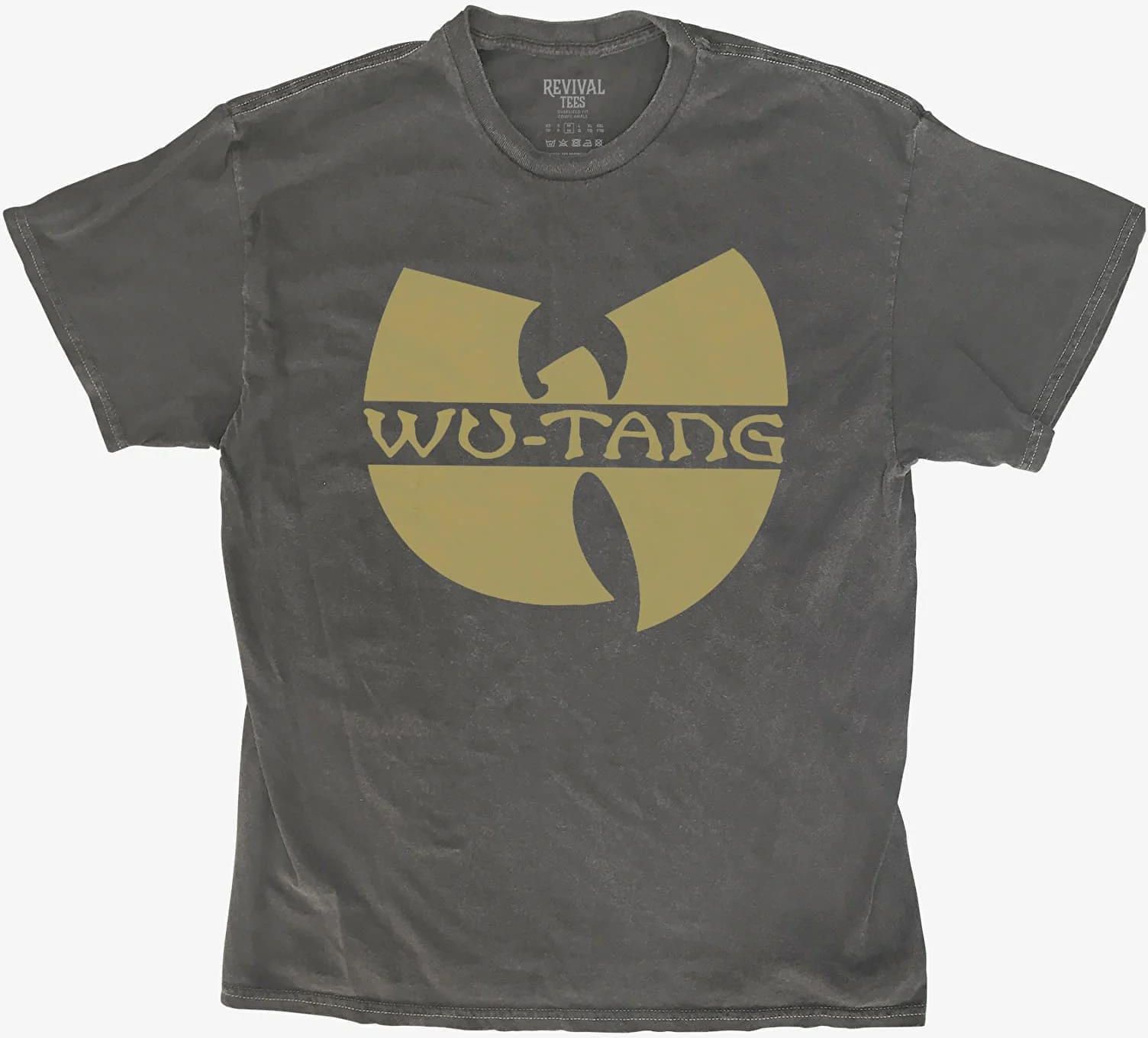 Merch Revival Tee - Wu-Tang Clan Classic Logo Unisex T-Shirt Black ...