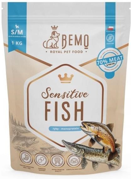 Karma Bemo Sensitive Fish Hipoalergiczna Sucha Karma Dla Psów Z Rybą ...