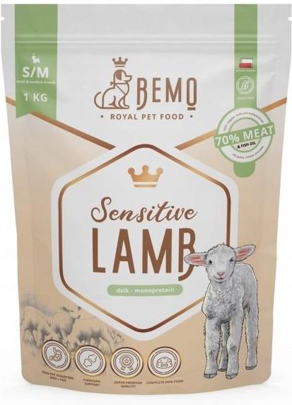 Karma Bemo Sensitive Lamb Hipoalergiczna Sucha Karma Dla Psów ...