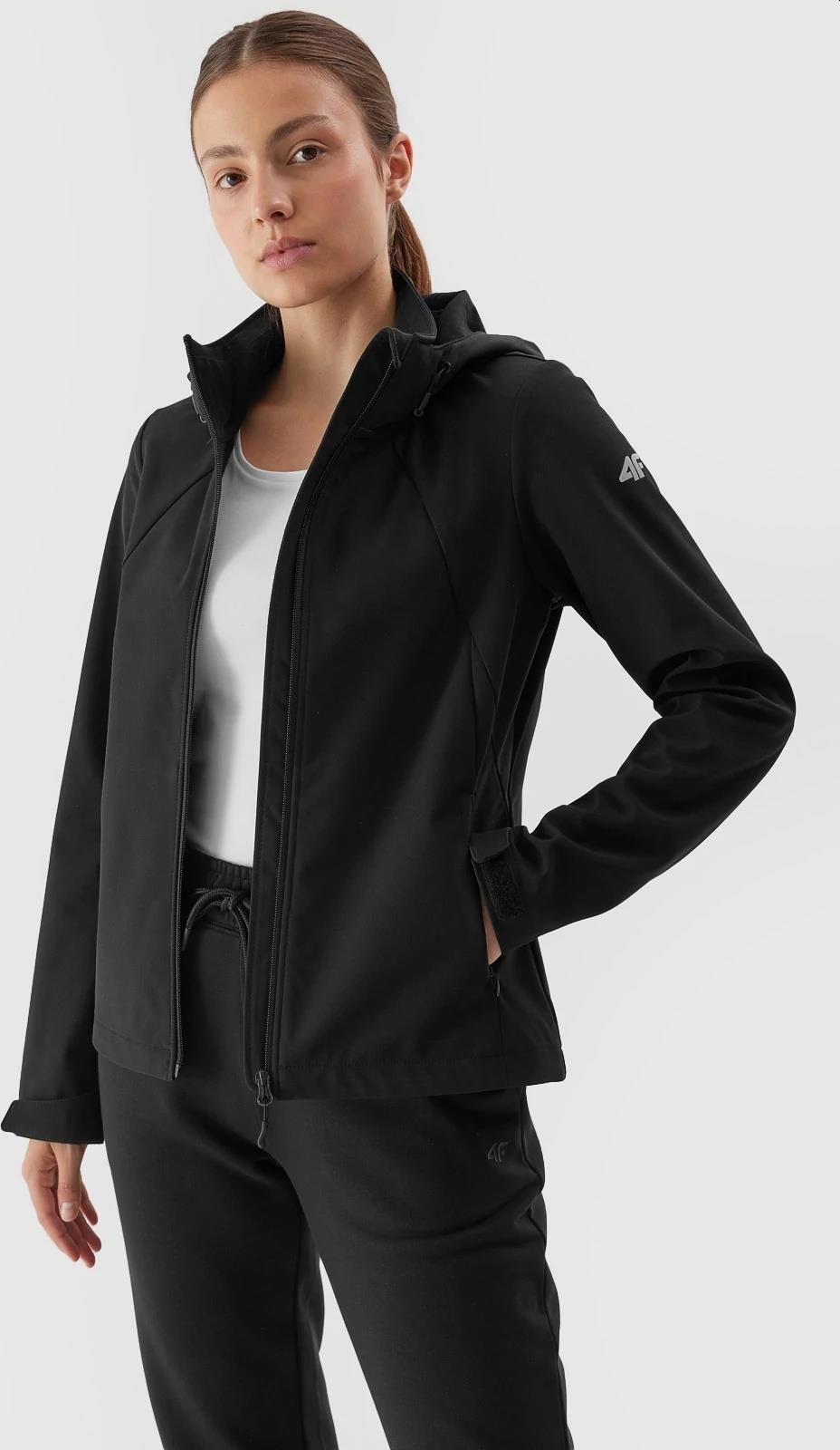 Damska Kurtka Softshell Wiatroodporna 4F Z Kapturem Membrana 5000L - Ceny i opinie - Ceneo.pl