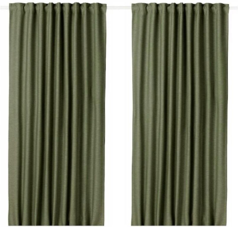 Ikea Vilborg Zasłony Zacieniające,Zielon,145X300Cm - Opinie i ...