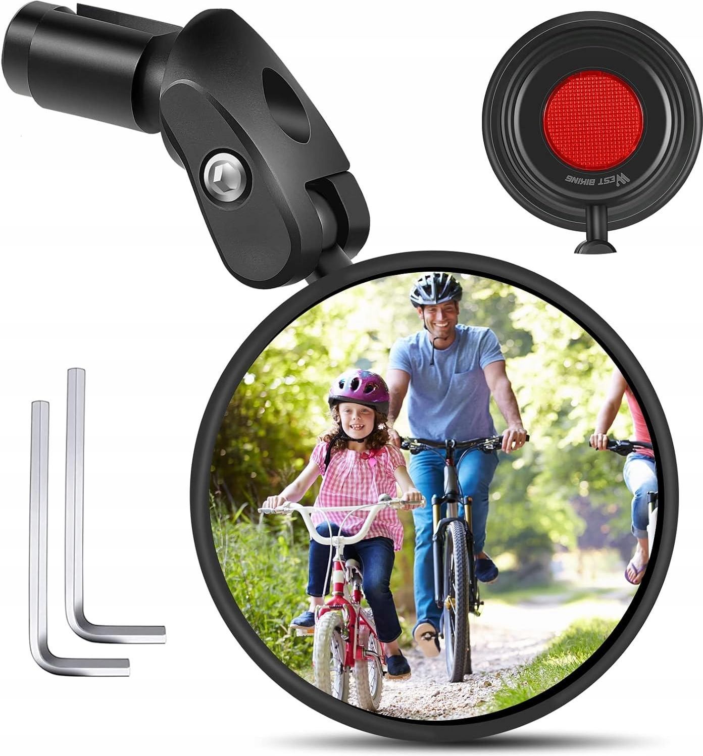 Lusterko Rowerowe Obrotowe 360° Na Kierownice Czarne - Ceny i opinie ...