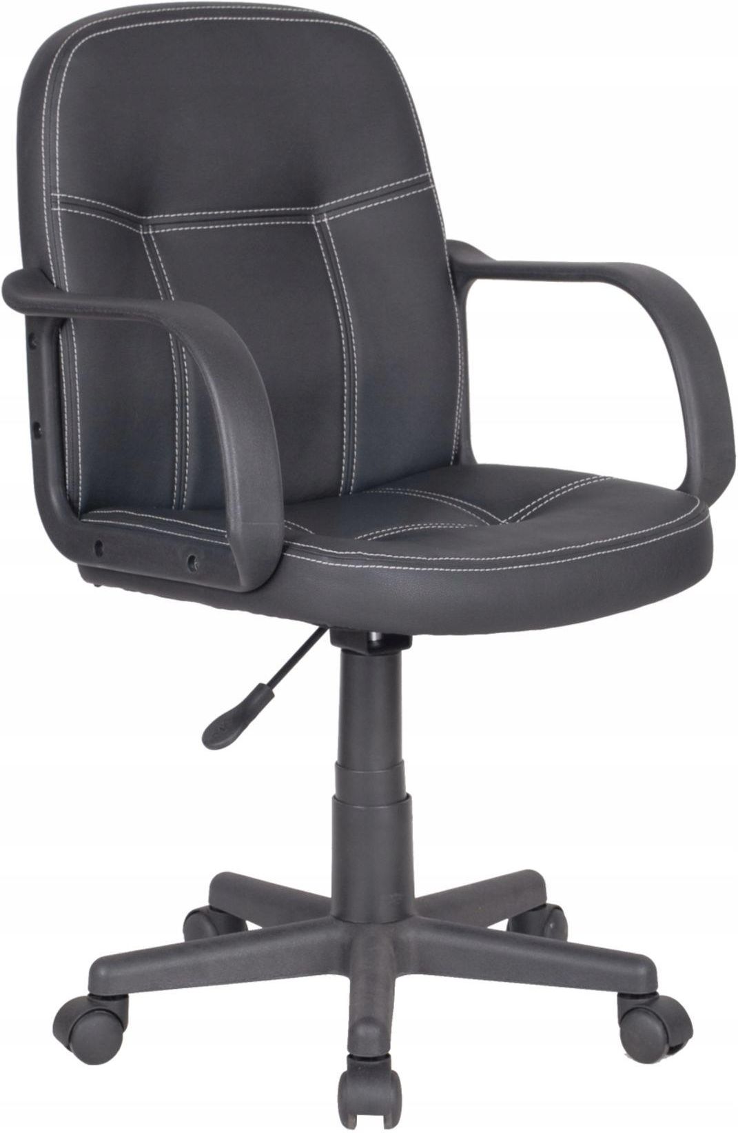 Furnitex Qzy-1431 Fotel Biurowy Czarna Skóra - Opinie i atrakcyjne ceny ...