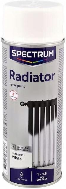 Farba Spectrum 2X 400Ml Do Grzejników W Sprayu Biała - Opinie i ceny na ...