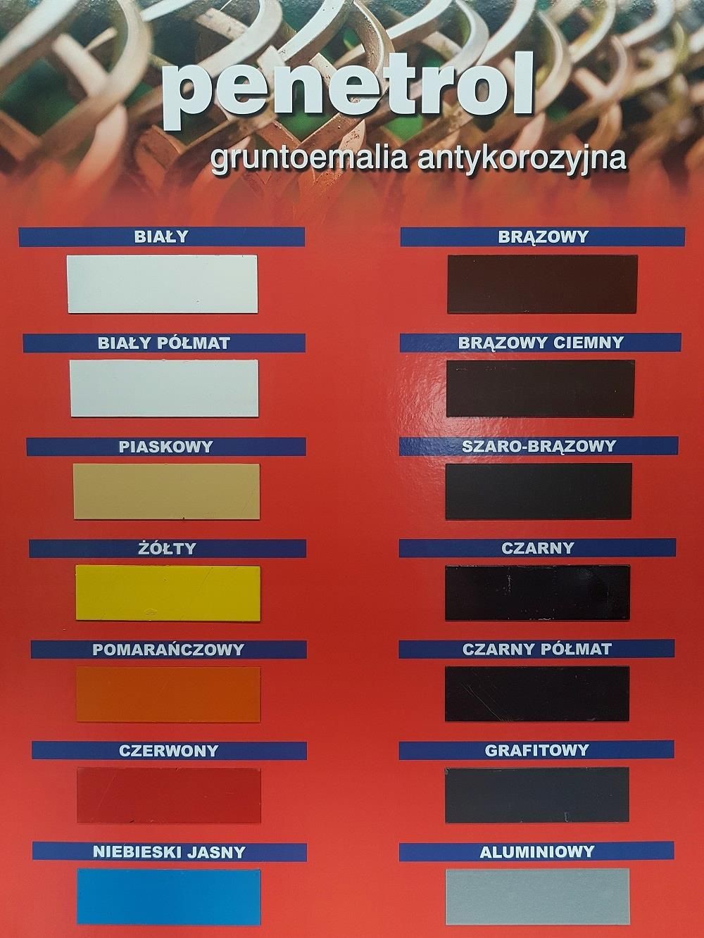 Farba Złoty Stok Penetrol Na Rdze Antykorozyjna 0,8L 800Ml - Opinie i ...