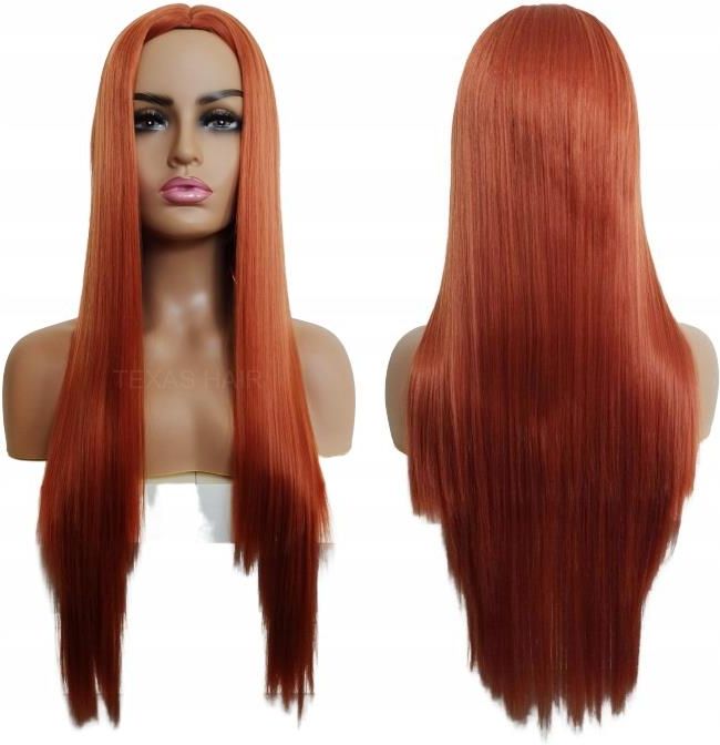 Peruka Ruda Rude Matowa Czepek - Ceny i opinie - Ceneo.pl