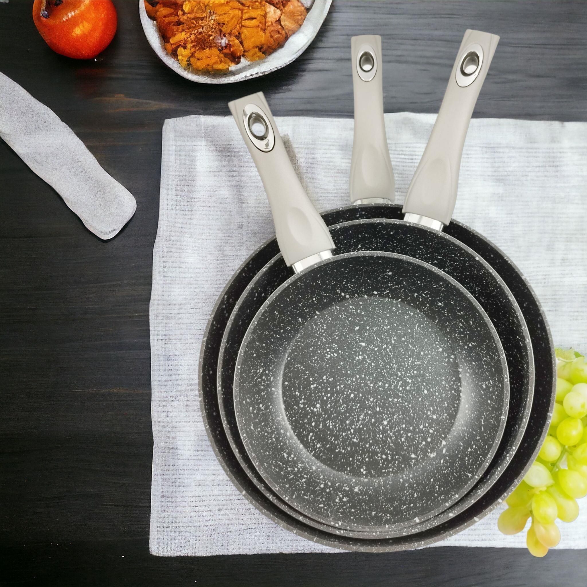 Patelnie PREMIUM LINE Zellerfeld 3pcs. Y556 - Opinie i atrakcyjne ceny na Ceneo.pl