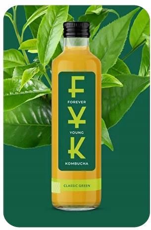Fyk Kombucha Classic Green 0,25l Napój Forever Young - Ceny i opinie ...