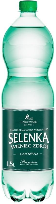 Selenka Naturalna Woda Mineralna Gazowana 1,5l - Ceny i opinie - Ceneo.pl