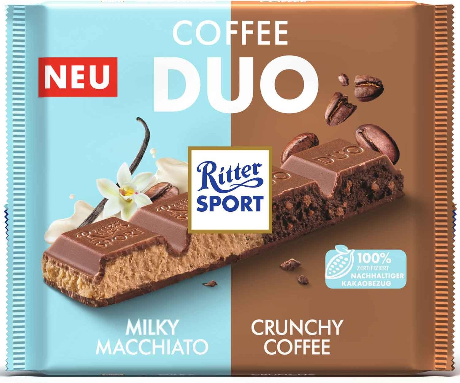 Ritter Sport Coffee Duo Czekolada Kakaowa 218g - Ceny i opinie - Ceneo.pl