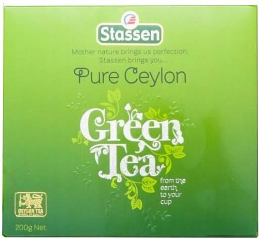 Herbata Stassen Herbata Zielona Green Tea Ceylon Ekspresowa Koperty ...