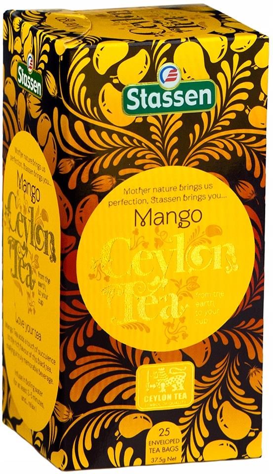Herbata Stassen Herbata Czarna Z Mango Tea Ceylon Ekspresowa 25x1,5g ...