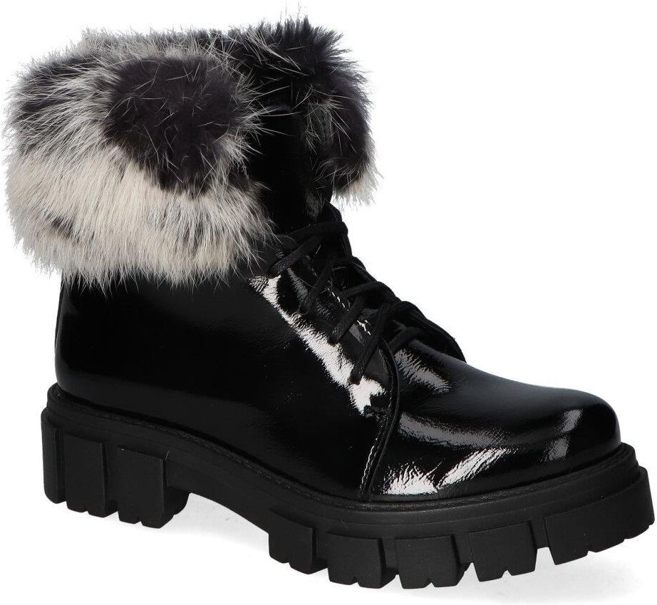 Botki Arturo 1733/5/L-114 Czarne lakier - Ceny i opinie - Ceneo.pl