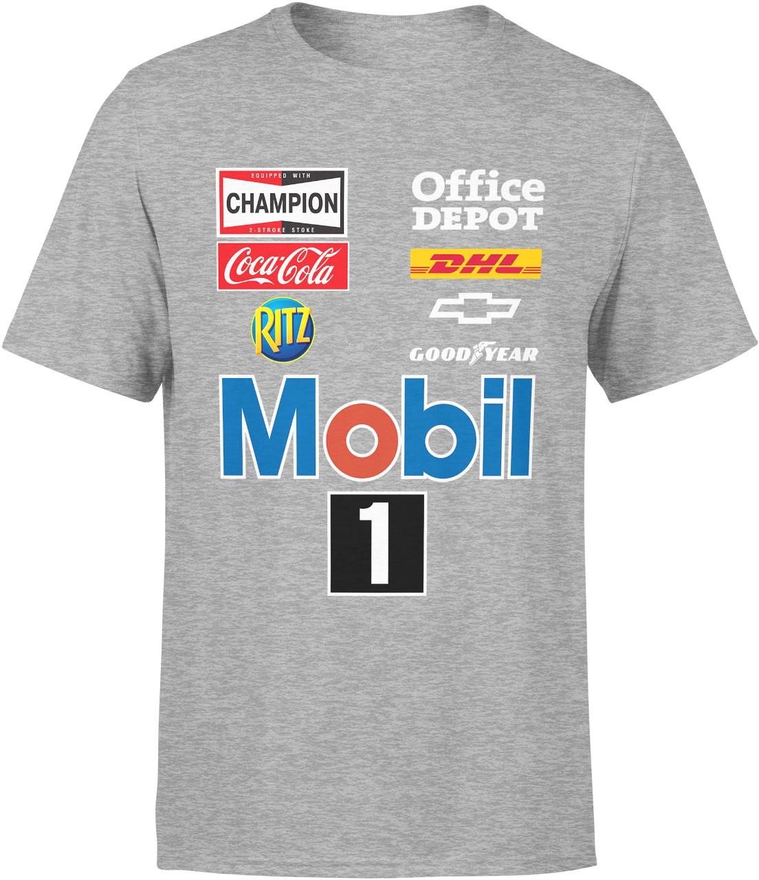 Mobil 1 vintage formula 1 f1 Męska koszulka (M, Szary) - Ceny i opinie ...