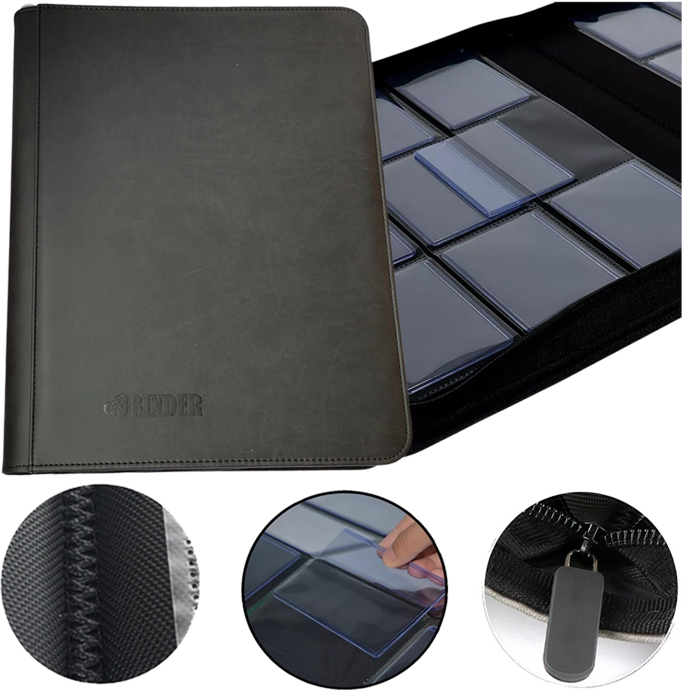 Safe Cards Storage Album na Karty w Toploader 3x4 Ultra Clear ...