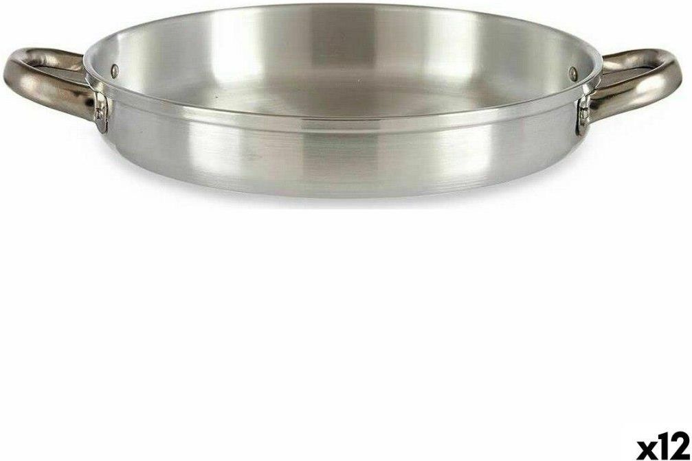 Kinvara Patelnia Srebrzysty Aluminium 27 x 5 x 35,5 Cm 12 Sztuk ...