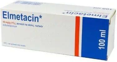 Pharmapoint Elmetacin 10 Mg/G 1% Aerozol Na Skórę Roztwór 100ml ...