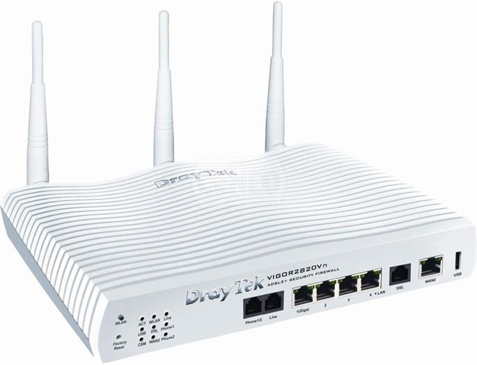 Router DrayTek Vigor 2820Vn - Opinie i ceny na Ceneo.pl