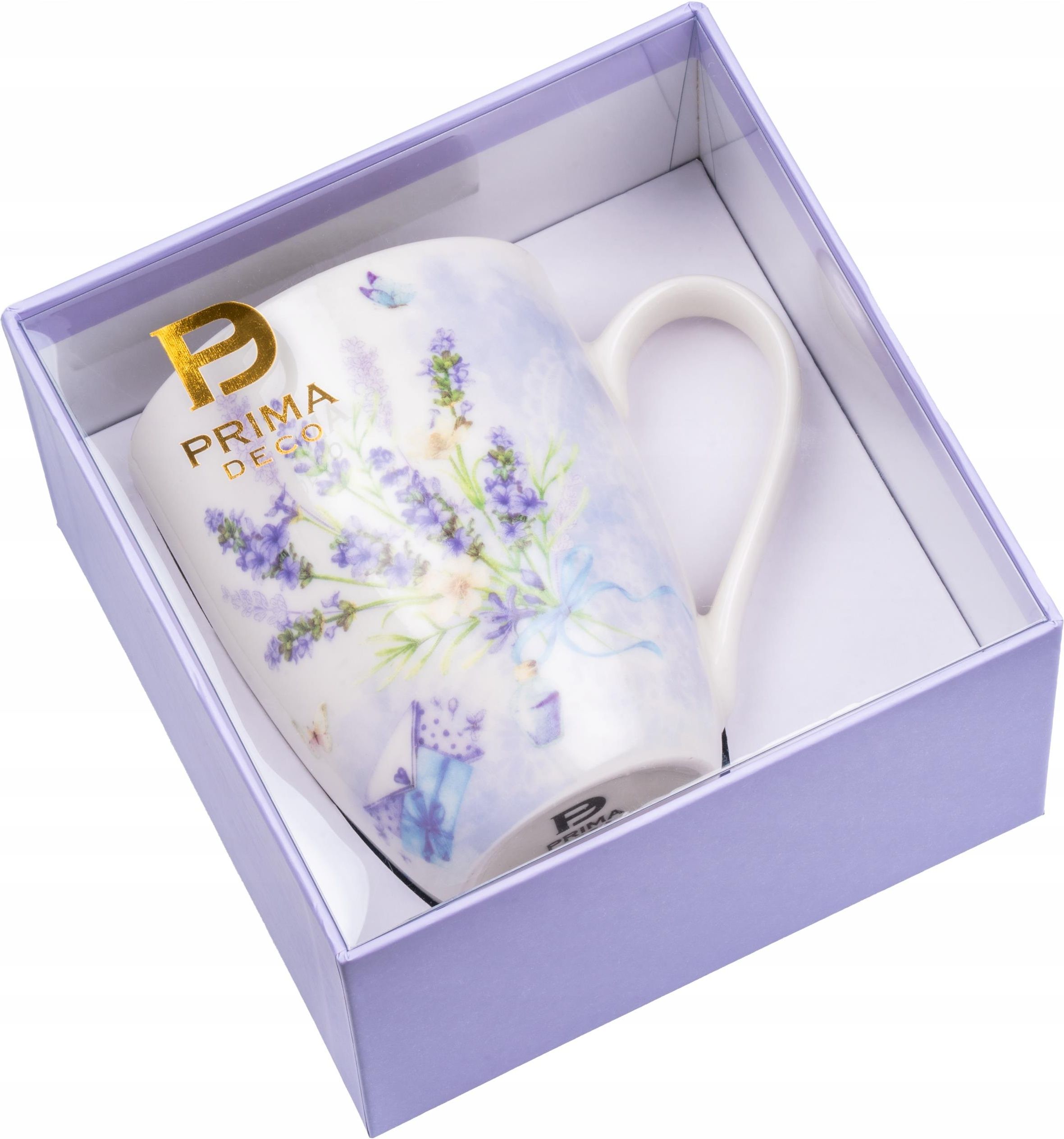 Prima Deco Kubek Porcelanowy 360ML Kubek Na Herbatę Kawę W Kwiaty ...