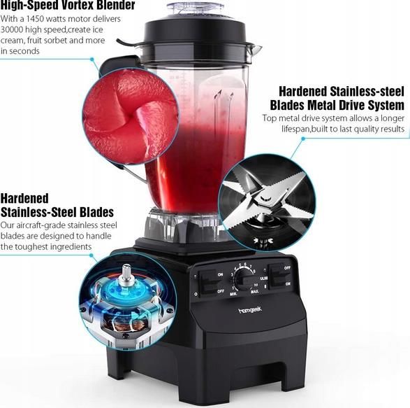 Homgeek NY8608MCC - Blender. Opinie i ceny na Ceneo.pl