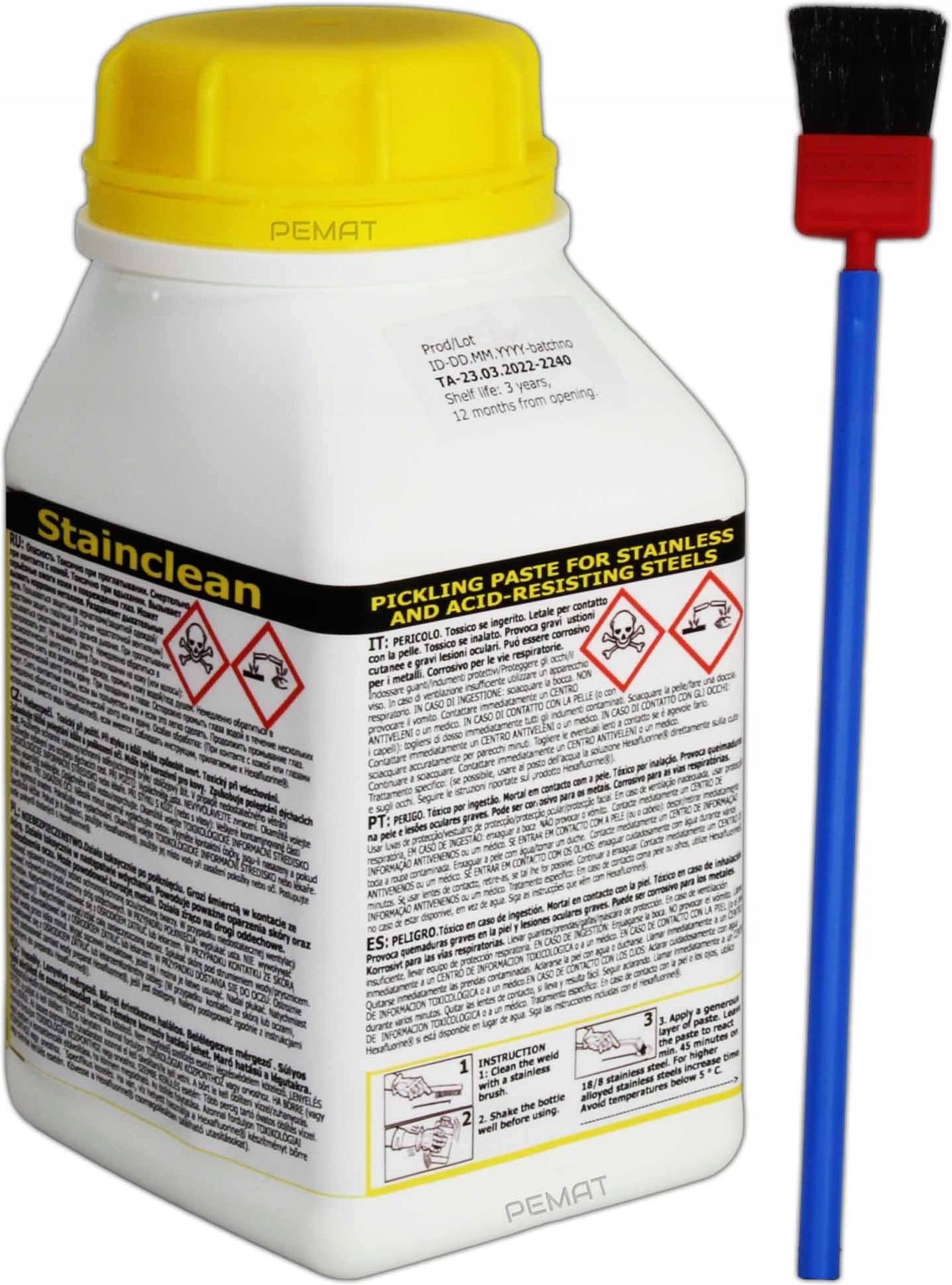 Esab Pasta Do Wytrawiania Stainclean Inox 1Kg - Opinie i ceny na Ceneo.pl