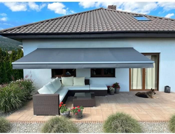 Tramonto Markiza Elektryczna 500x300 Szara Std - Opinie i ceny na Ceneo.pl