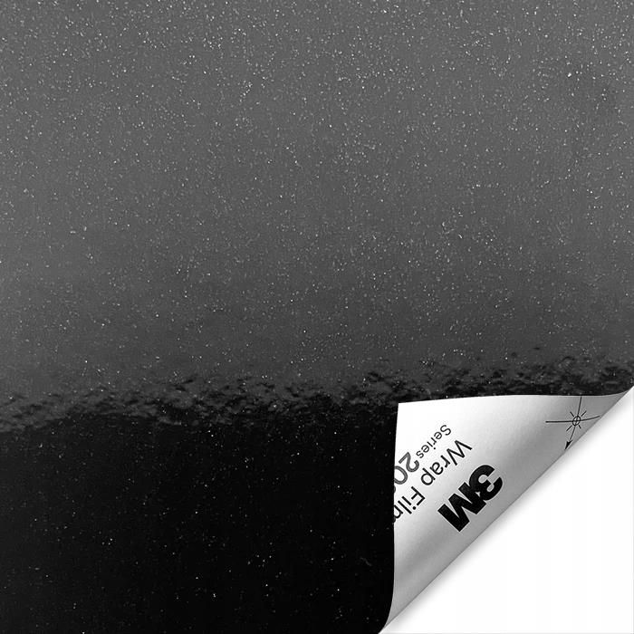 3M 2080 Folia Do Zmiany Koloru Samochodu 50X152 G212 Black Metallic ...