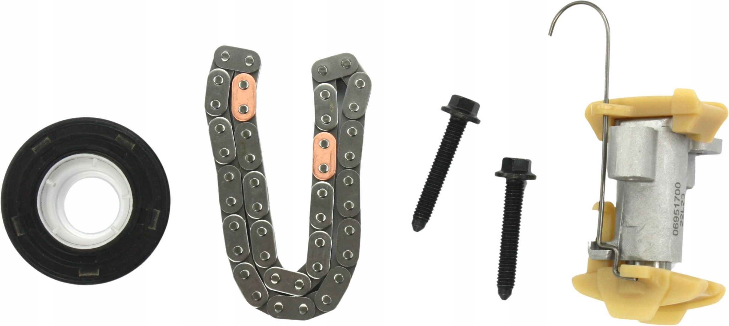 Mechanizm rozrządu Hepu Rozrząd Łańcuch Napinacz Berlingo C-Elysse C3 ...