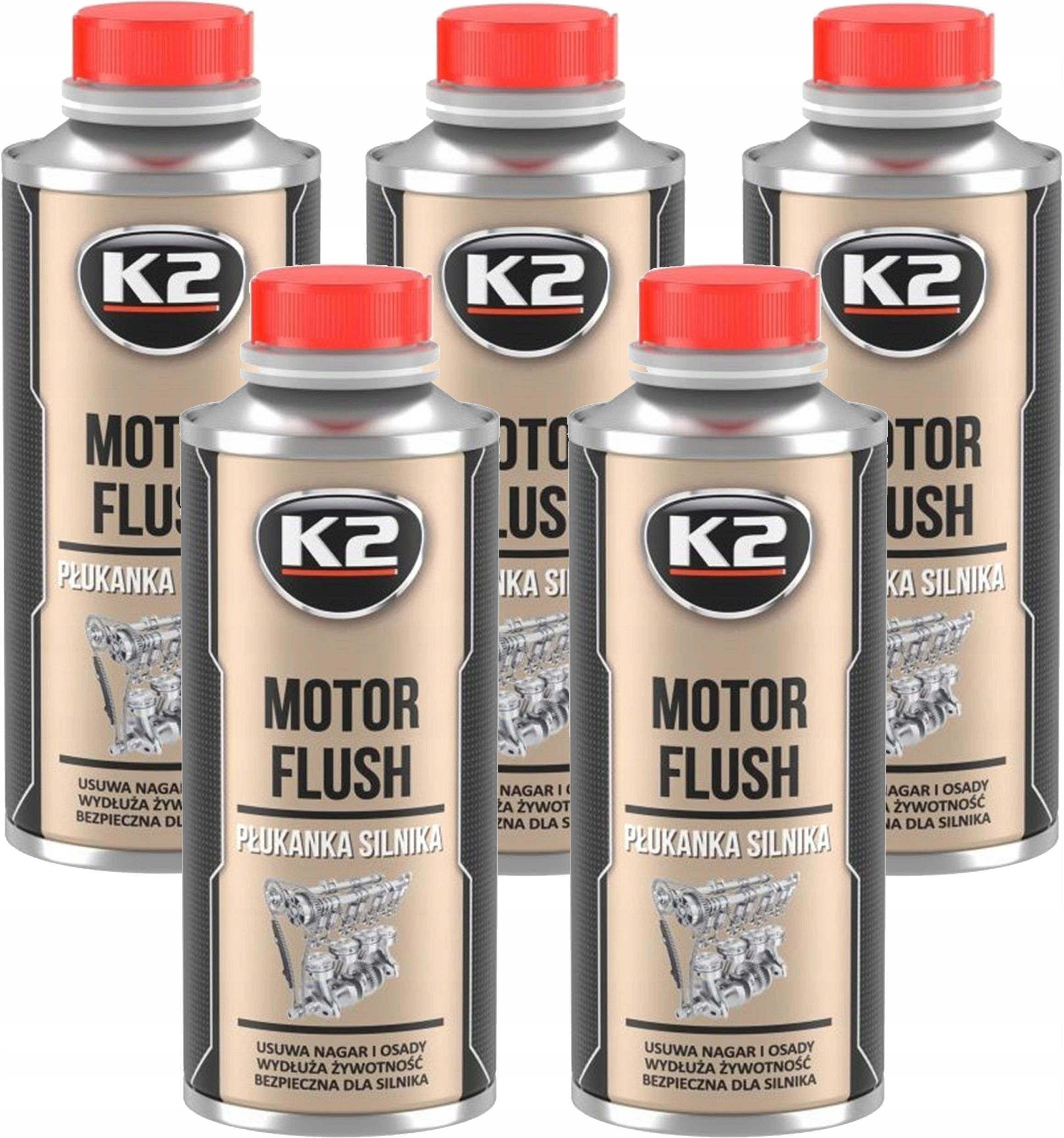 K2 Motor Flush Płukanka Silnika T371 250Ml X 5 - Opinie i ceny na Ceneo.pl