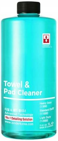 Binder Towel & Pad Cleaner 1L Płyn Do Prania Mikrofibr - Opinie i ceny ...