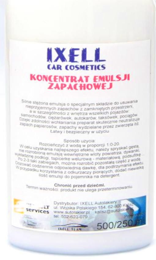 Ixell Koncentrat Zapachu Autoserwis 500Ml 10L 4 - Opinie i ceny na Ceneo.pl