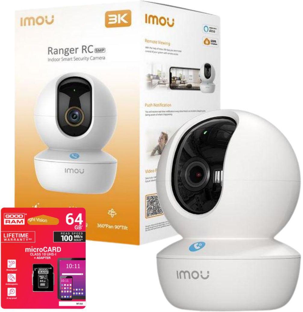 Kamera przemysłowa Imou Kamera Ip Ranger Rc 5Mp Z Kartą Pamięci 64Gb Goodram (463_Z45420) - Ceny ...